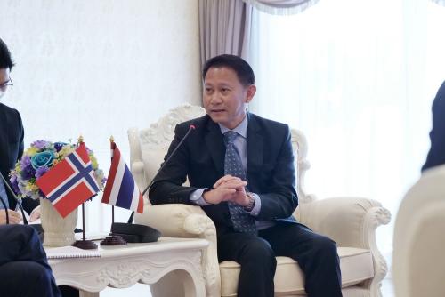 Mr. Erling Rimestad รัฐมนตรีช่วยว่าการกระทรวงการต่างประเทศแห่ง ...